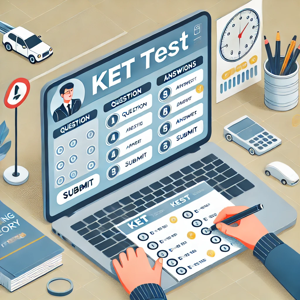 Kaip pasiruošti ir išlaikyti vairavimo teorijos egzaminą? KET testai